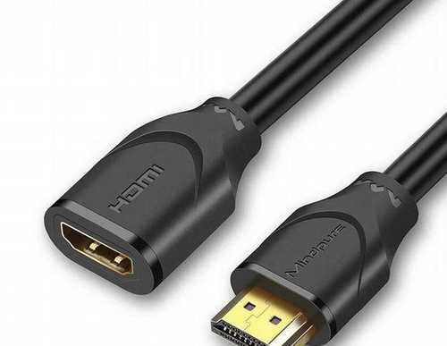 Кабель удлинитель hdmi (M) - hdmi (F) 2.0v 2м