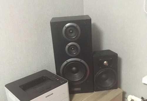 Акустика Pioneer cs-5030 с грилями в комплекте