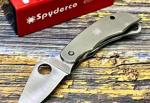 Нож складной Spyderco SC176PS ClipiTool, Plain Ser