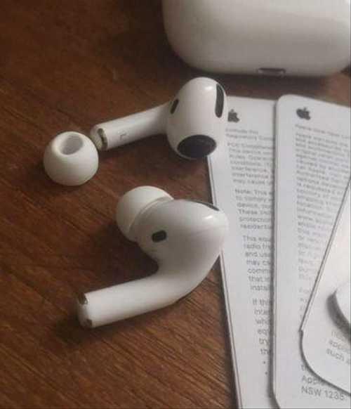 Беспроводные наушники apple airpods pro