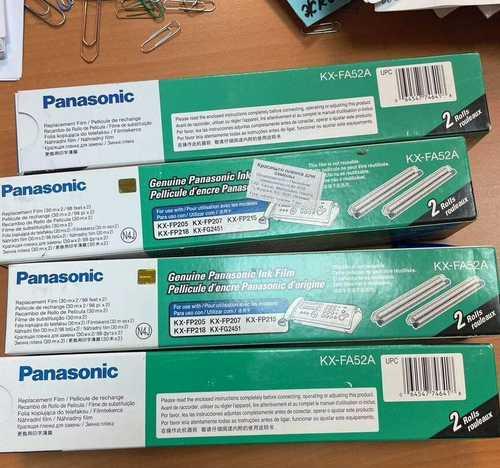 Пленка для факса Panasonic KX-FA52A