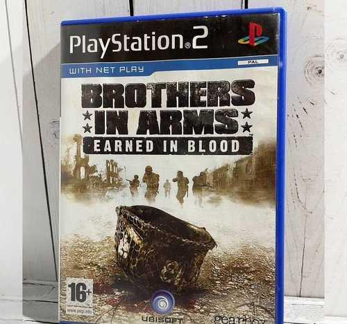 Brothers In Arms Earned in Blood Игра PS2