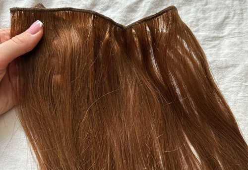 Волосы натуральные на трессе 55 см
