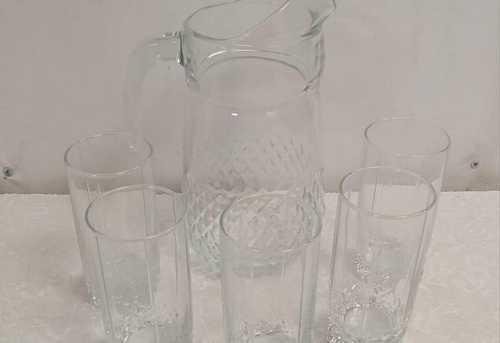 Подарочный набор Pasabahce Valse кувшин + стаканы