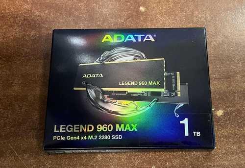 Накопитель SSD 1Tb M.2 Adata Legend 960 MAX