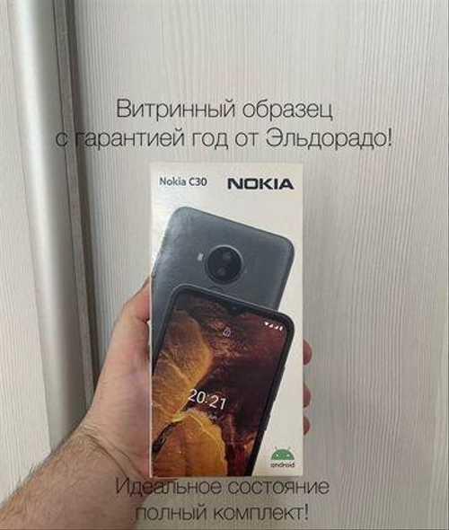 Смартфон Nokia C30 2 32 Gb как новый