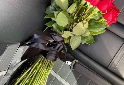 Розы красные свежие с доставкой Цветы Букеты