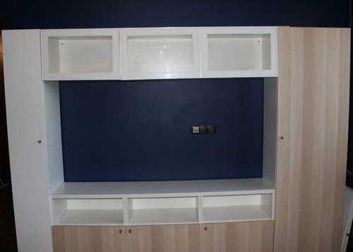 Стенка шкаф в гостинную IKEA (Модульная)