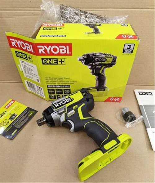 Бесщеточный гайковерт Ryobi ONE+ R18iW7-0 новый