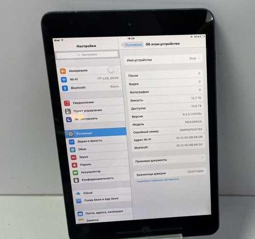 С81 iPad mini 16gb wi-fi