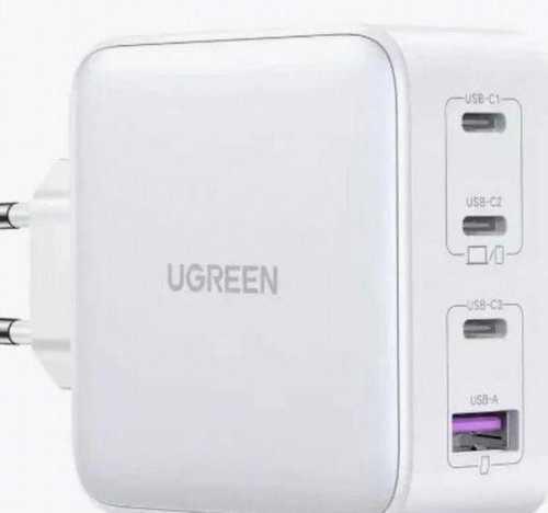 Зарядное устройство ugreen CD226 Nexode USB-A+3xU