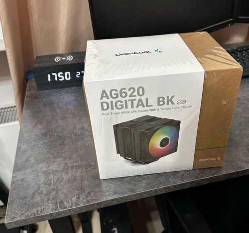 Кулер для процессора deepcool AG620 BK argb