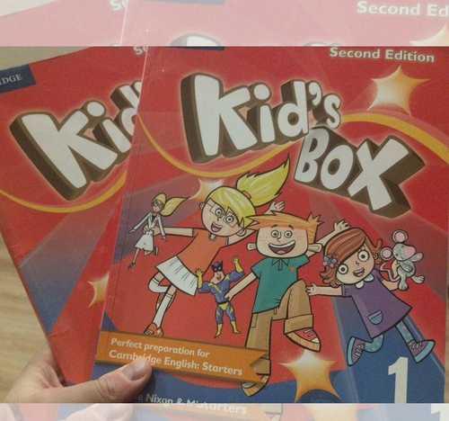 Учебники Kids box 1