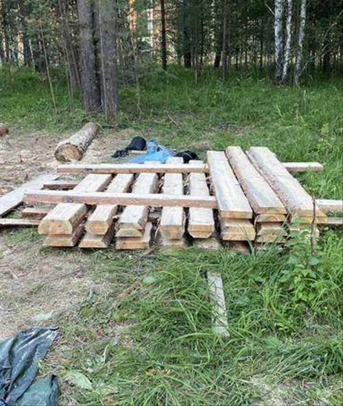 Доска необрезная 50