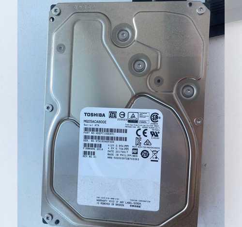 Жесткий диск 8тб (Toshiba) HDD (переназначенные се