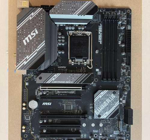 MSI B760 Gaming Plus Wi-Fi под DDR5