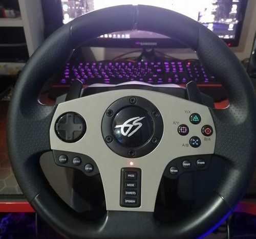 Игровой руль dexp wheelman pro gt