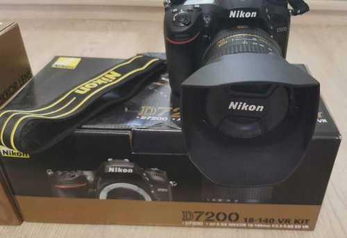 Nikon D7200 kit Nikkor 16-80mm f/2,8-4E ED