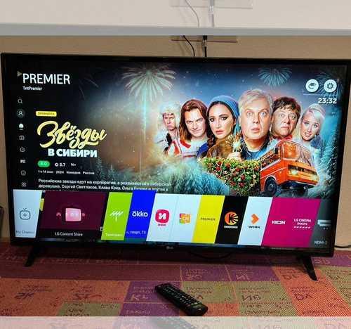 2 Телевизора LG 43 SMART tv Wi-Fi WebOS