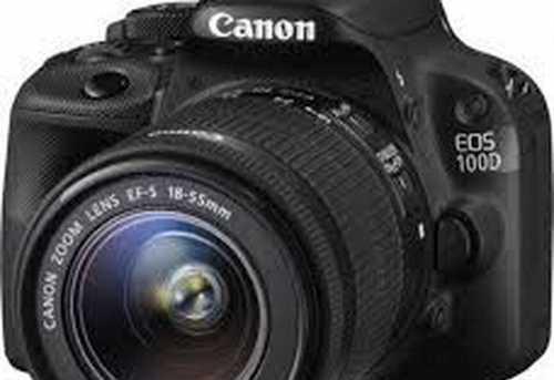 Фотоаппарат Canon Eos 100d kit 18-55mm is iii (Гар