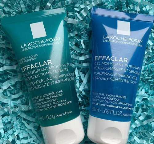 La roche posay effaclar набор гелей 50 мл