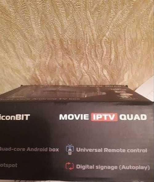 Компактный смарт тв медиаплеер iconbit movie iptv