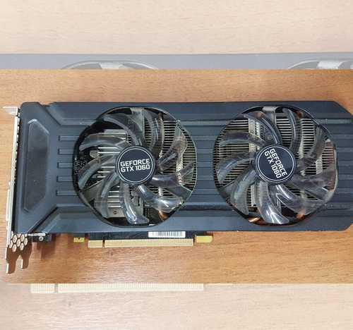 Видеокарта Palit GeForce GTX 1060 Dual 6gb