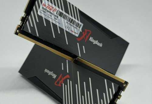 Новая DDR5 6800Mhz 16x2gb KingBank