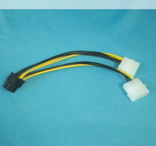 Переходник с 2*molex на 8pin