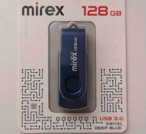 Флеш-диск Mirex Swivel Deep Blue 128GB USB 3.0