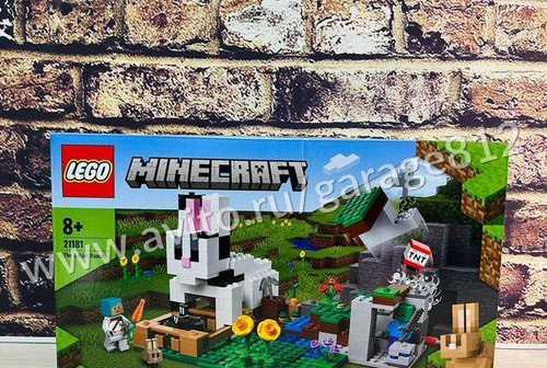 Конструктор lego Minecraft 21181 Кроличье ранчо