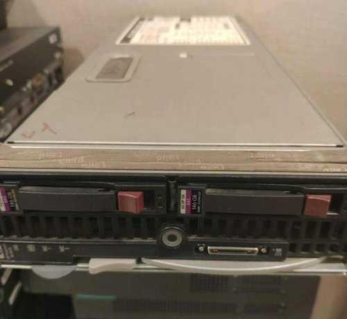 Блейд-сервер HP proliant BL460C с HDD и озу