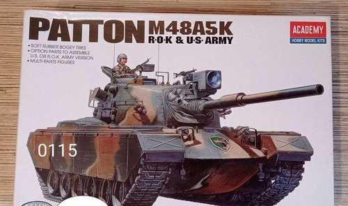0115 Academy №1355 Patton M48A5K R.O.K.&US Army