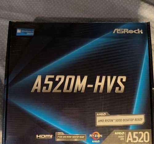 Asrock a520m-hvs