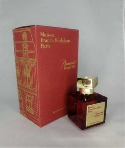 Maison francis kurkdjian baccarat rouge 540