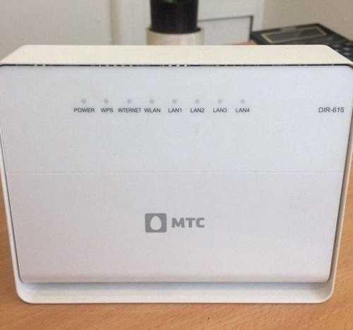 Wi-Fi роутер МТС DIR-615