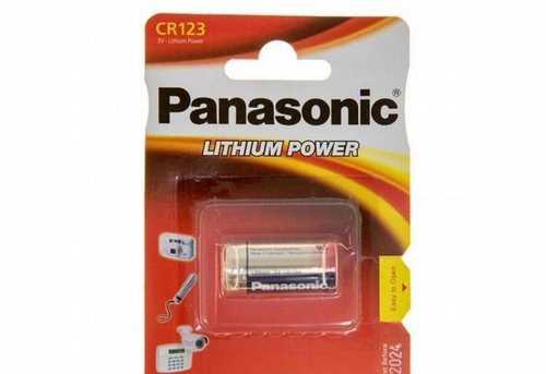 Panasonic CR123A Lithium Power CR-123AL/1BP BL1