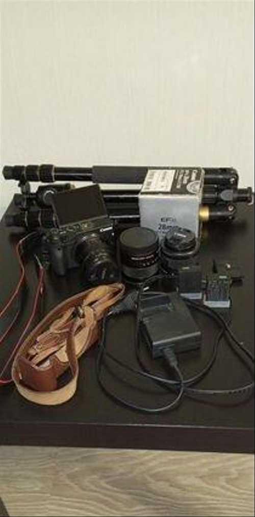 Canon EOS M3 +3 объектива + допы