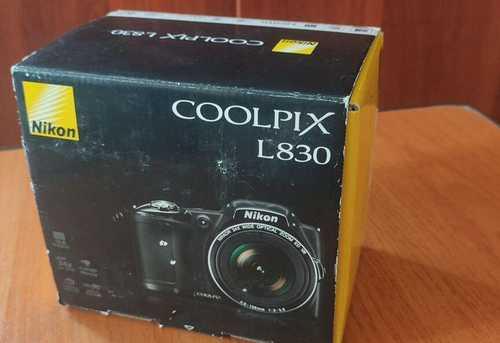 Цифровой фотоаппарат nikon coolpix l830