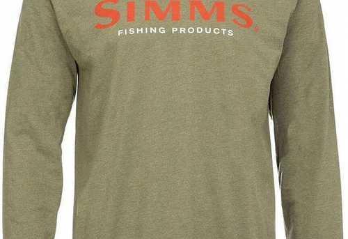 Футболка Simms Logo LS Shirt L