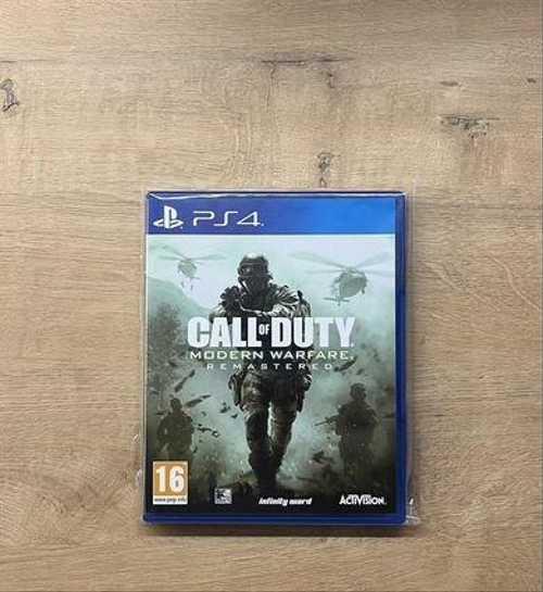 Call of duty:modern warfare remastered (PS4)