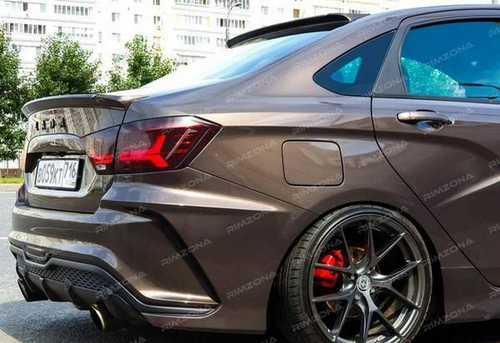 Литые диски HRE P101 R17 на LADA vesta