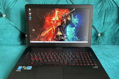 Игровой Asus ROG GL551 i7 GTX IPS 16gb