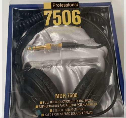 Наушники sony mdr-7506