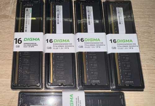 Оперативная память Digma 16gb 3200mhz