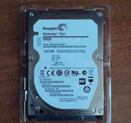 Жесткий диск seagate 500gb 2.5 Тесты