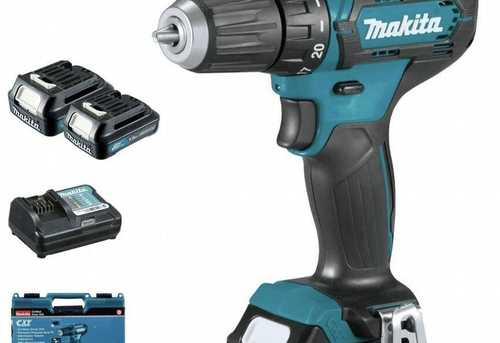 Аккумуляторная дрель шуруповерт makita