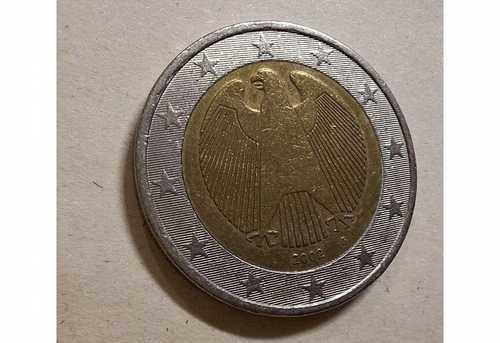 Монеты 2 евро 2002