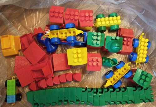 Конструктор Lego большие детали, солдатики
