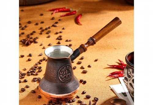 Турка для кофе "Армянская джезва", медная